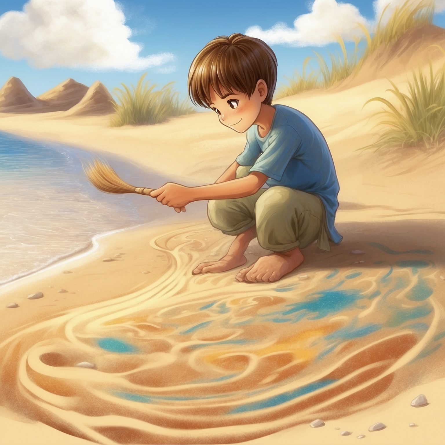A Story From The Sand Dunes - ChildrenBedStories.com
