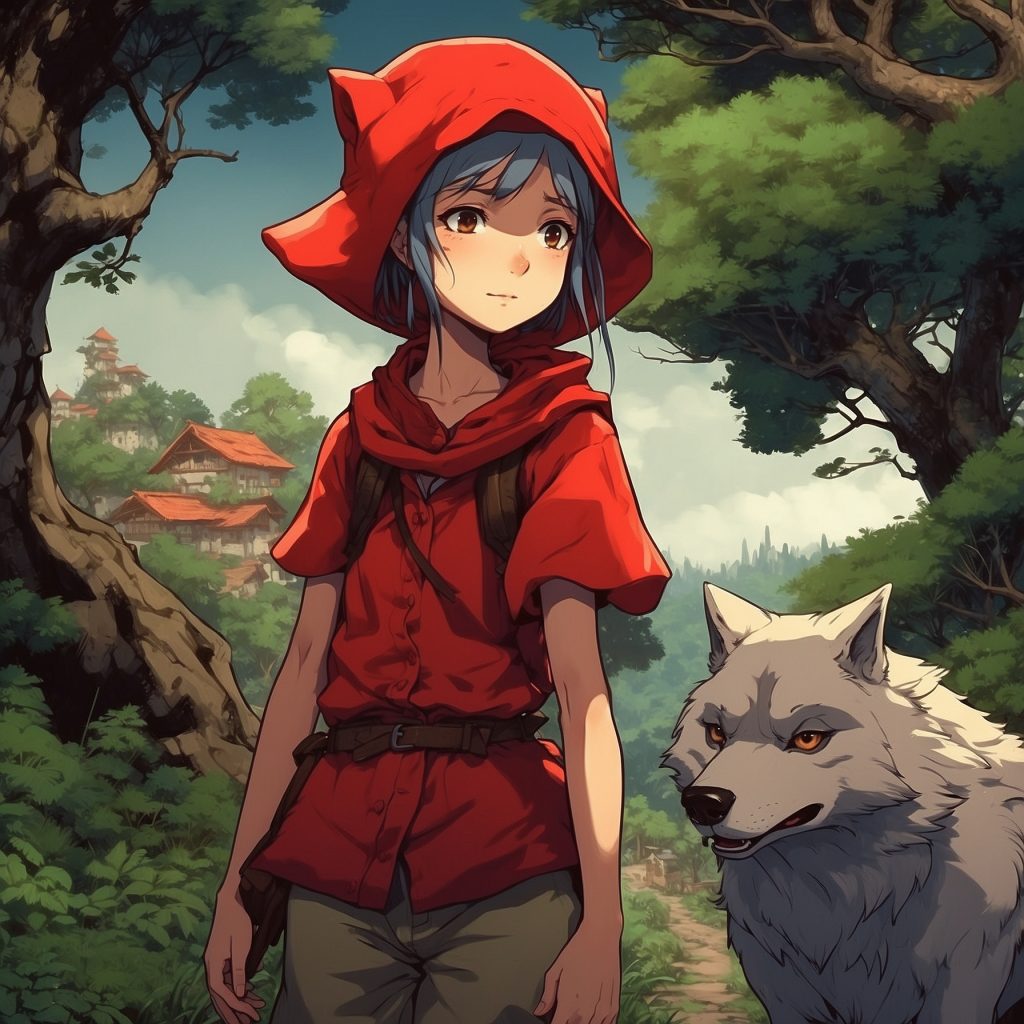 Little Red-Cap - ChildrenBedStories.com