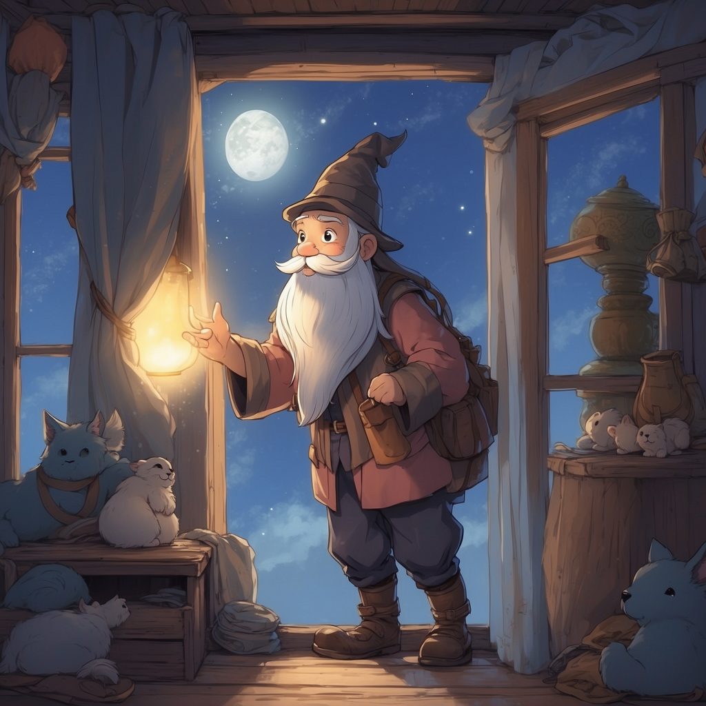 Ole-Luk-Oie, The Dream-God - ChildrenBedStories.com