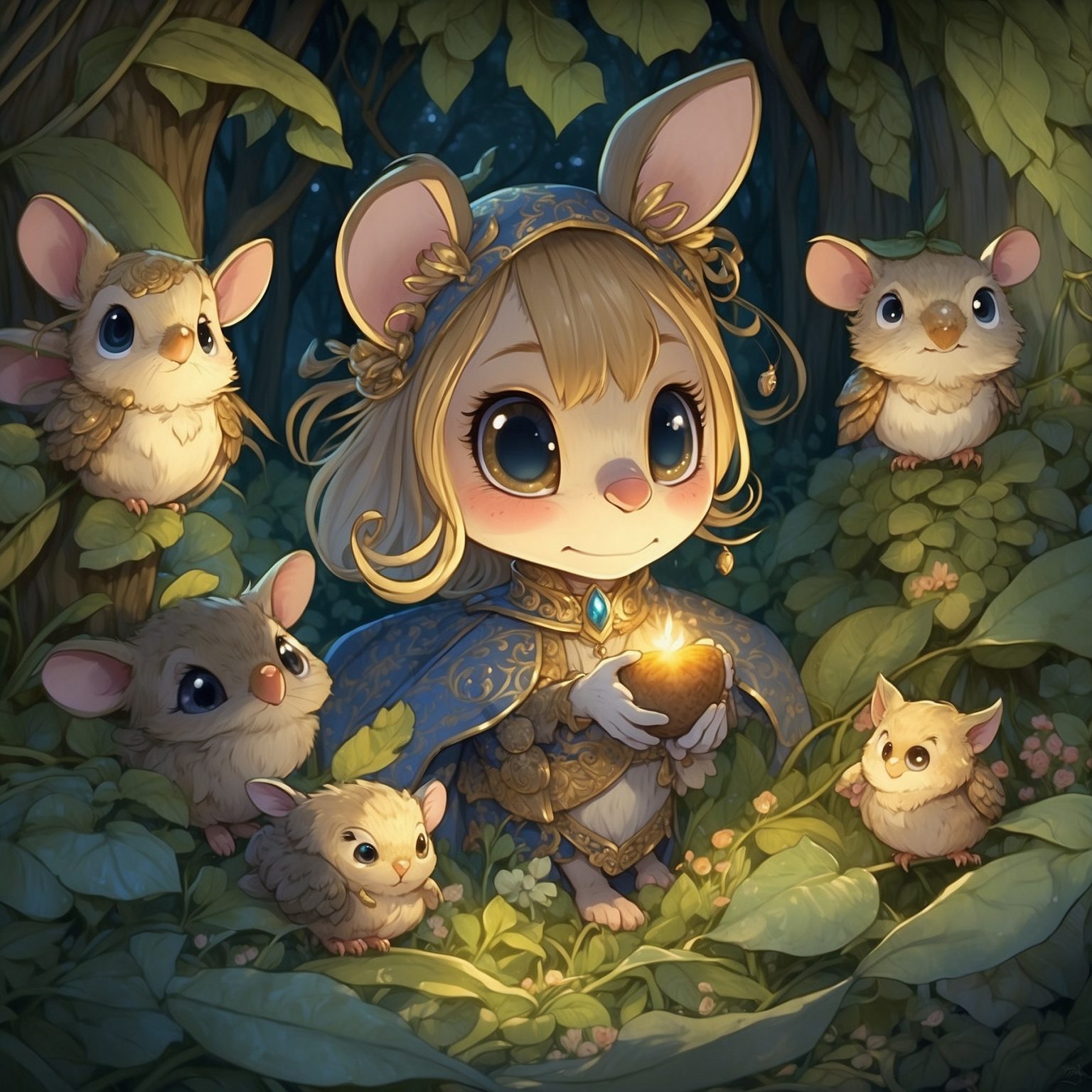 Princess Mouseskin - ChildrenBedStories.com