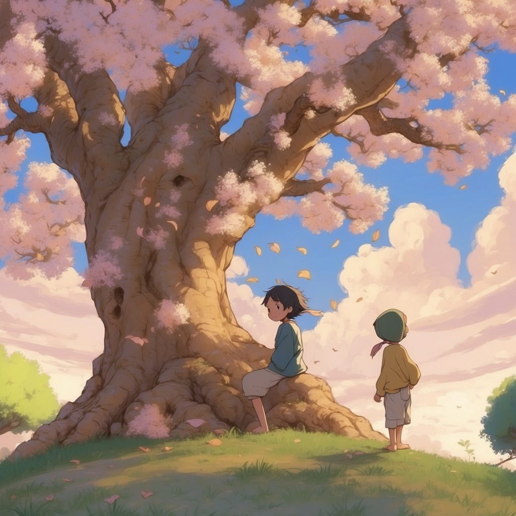 The Almond Tree - ChildrenBedStories.com