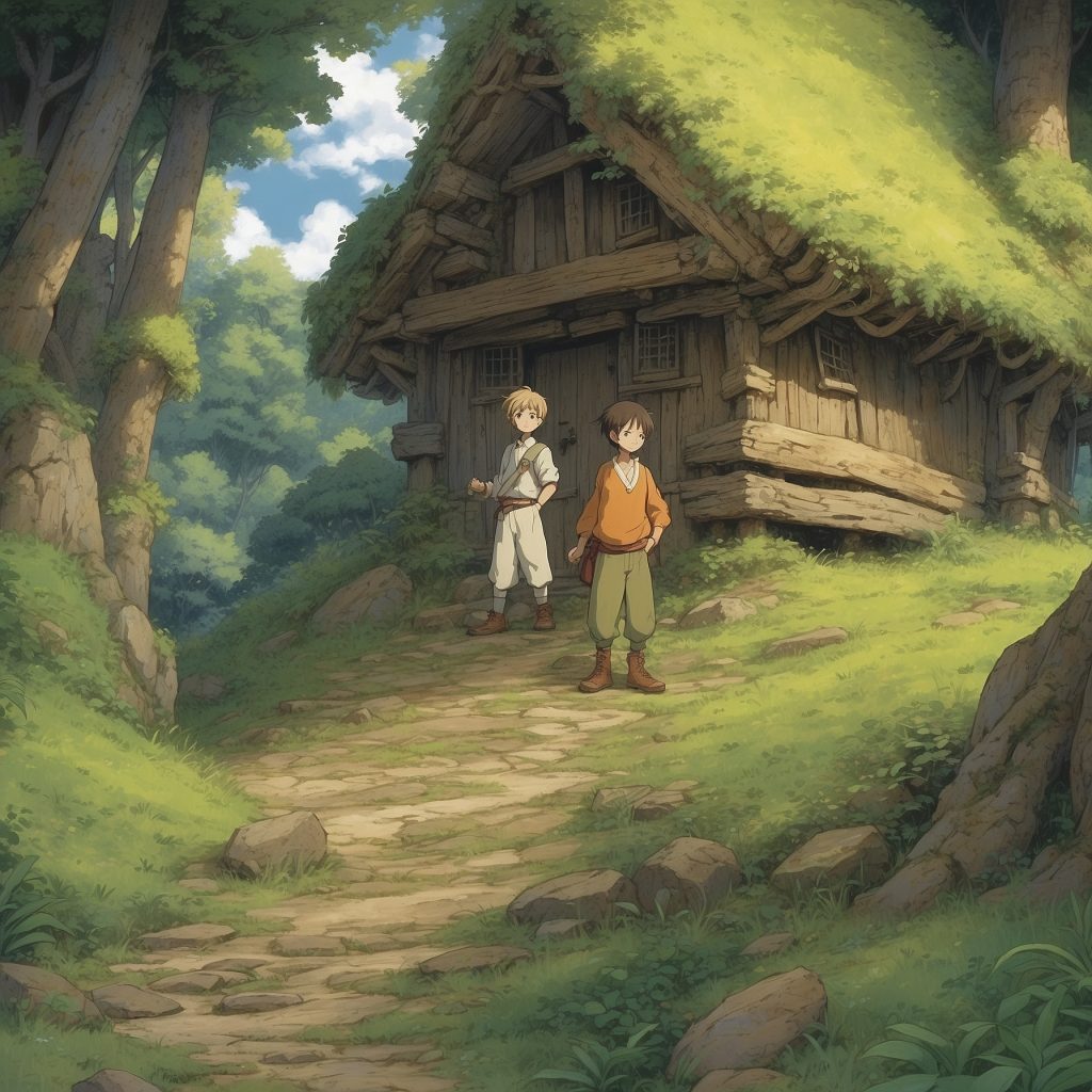 The Hut In The Forest - ChildrenBedStories.com