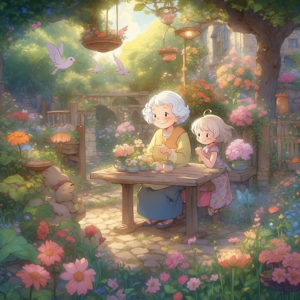 The Little Old Lady - ChildrenBedStories.com